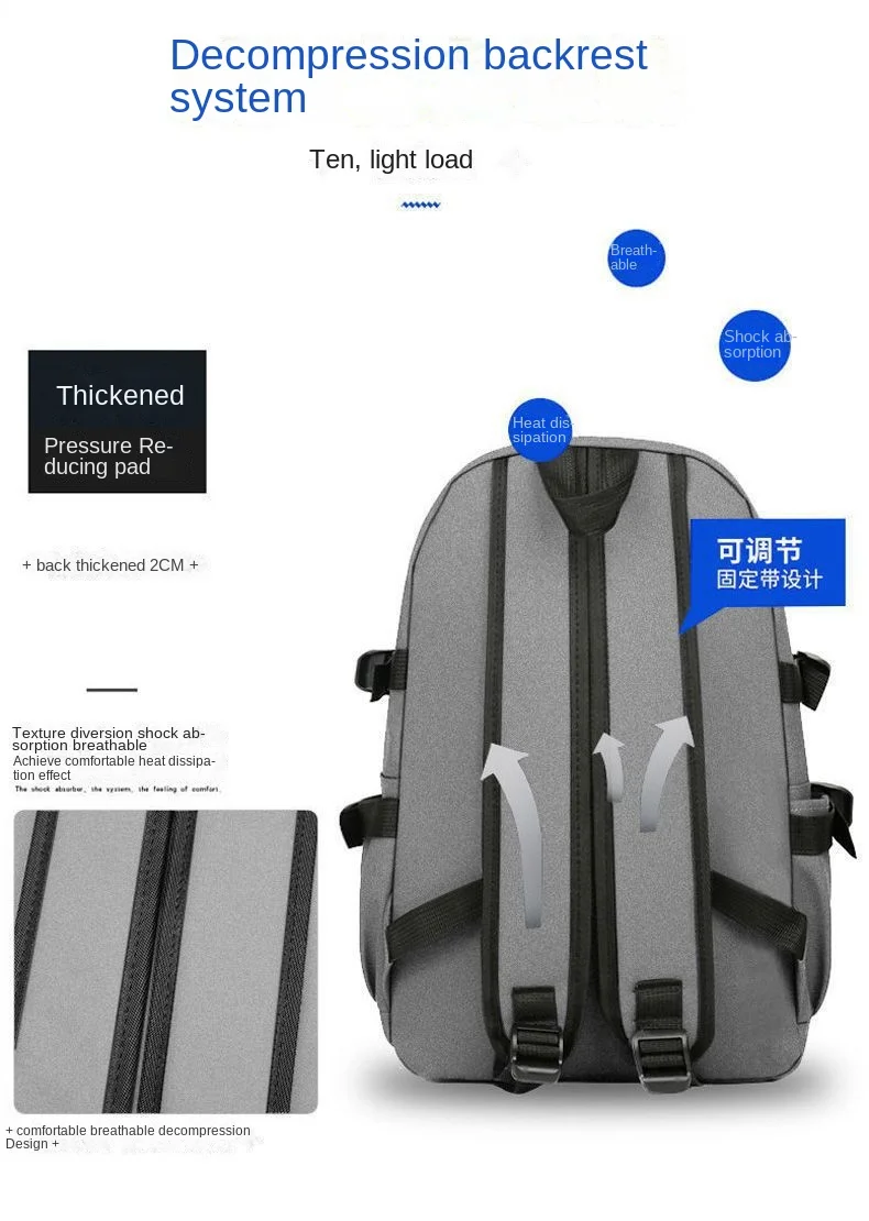 Custom Logo Oem Factory Original Travel Laptop Backpack College Travel ...