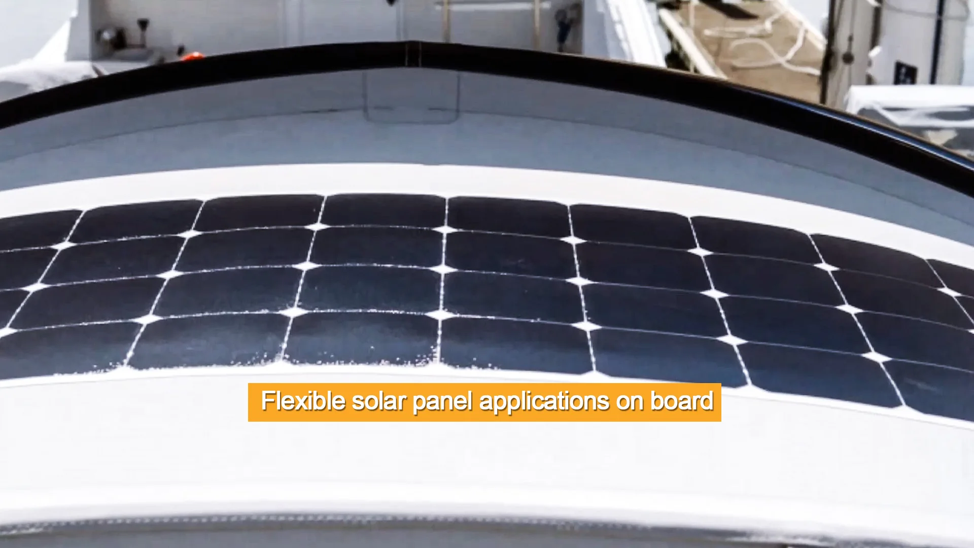 2mm Thin Film Solar Cell Black Flexible Photovoltaic Solar Panel 50w ...