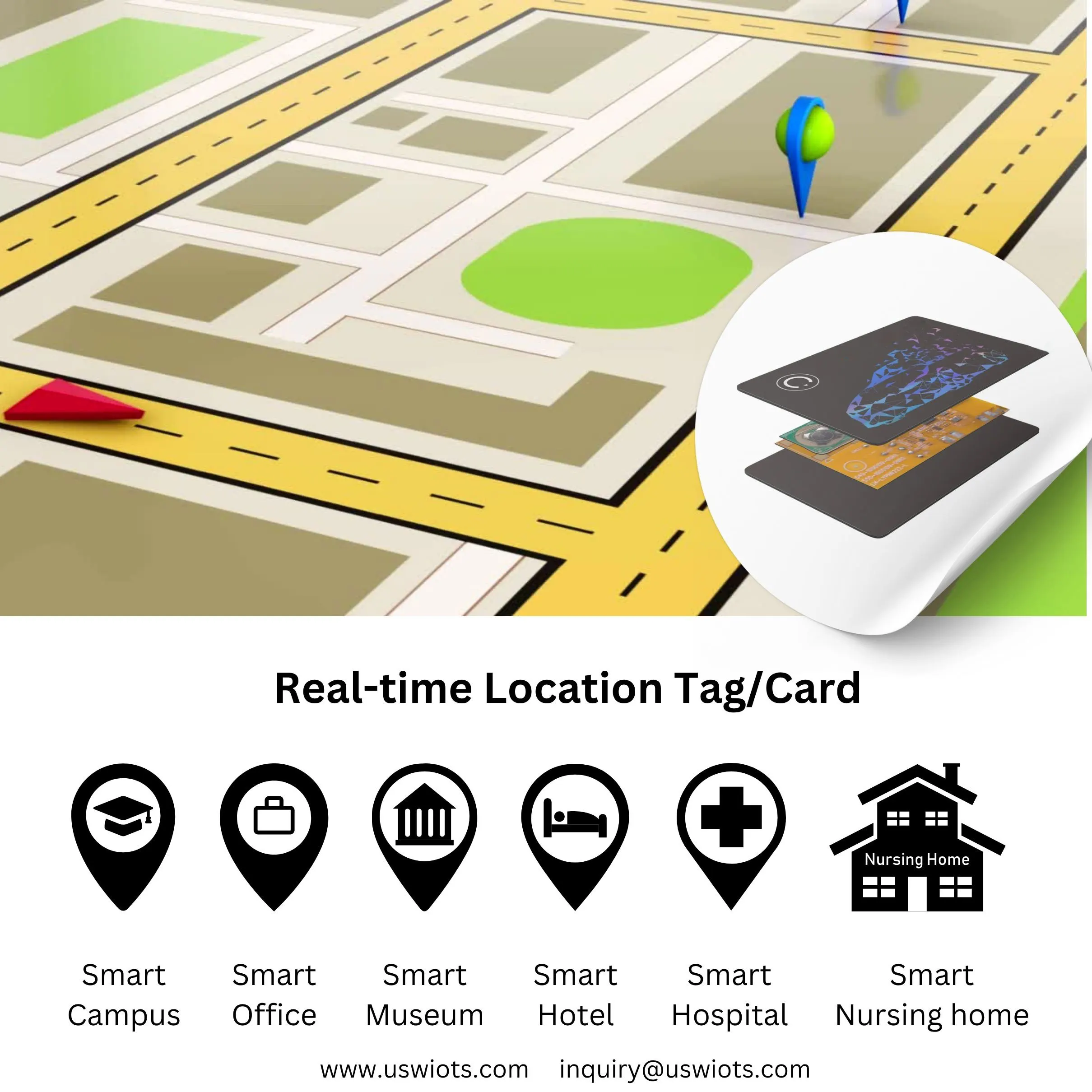 OEM Ultra-Thin UWB Eddystone for IBeacon Low Energy POSITIOMING PCBA ...