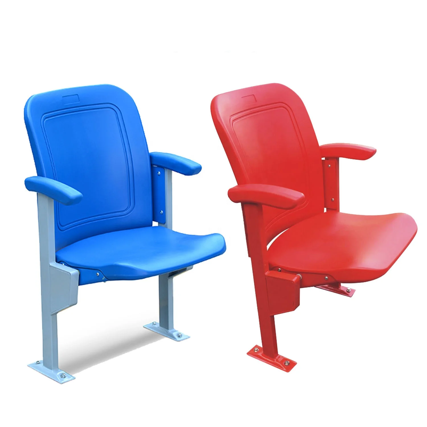 Upholstered Folding VIP Stadium Chair - Durable & Comfortable