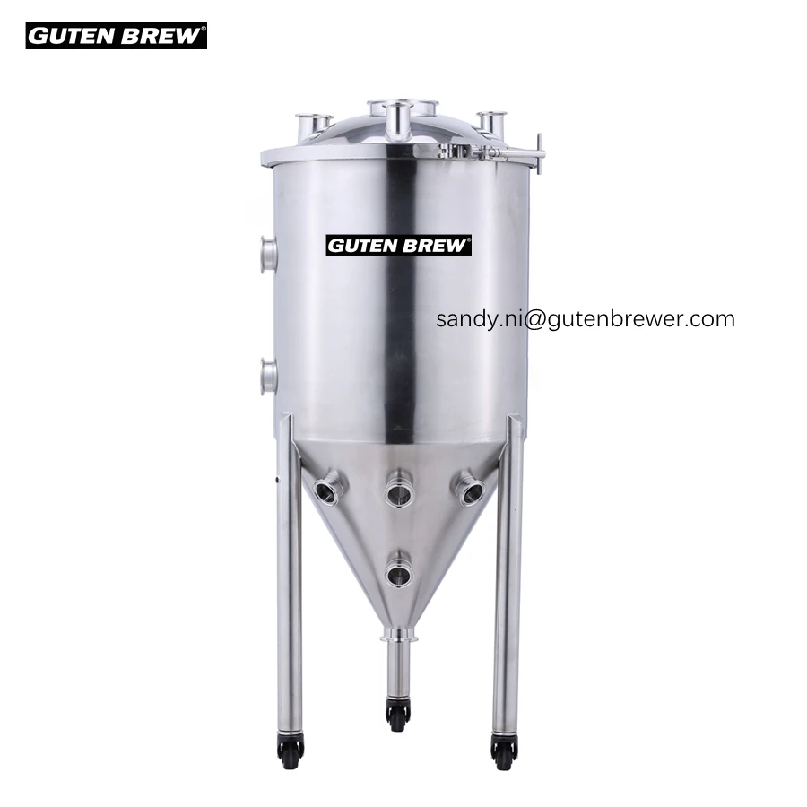 Guten 30-105l Jacketed Fermenter / Stainless Steel Pressure ...