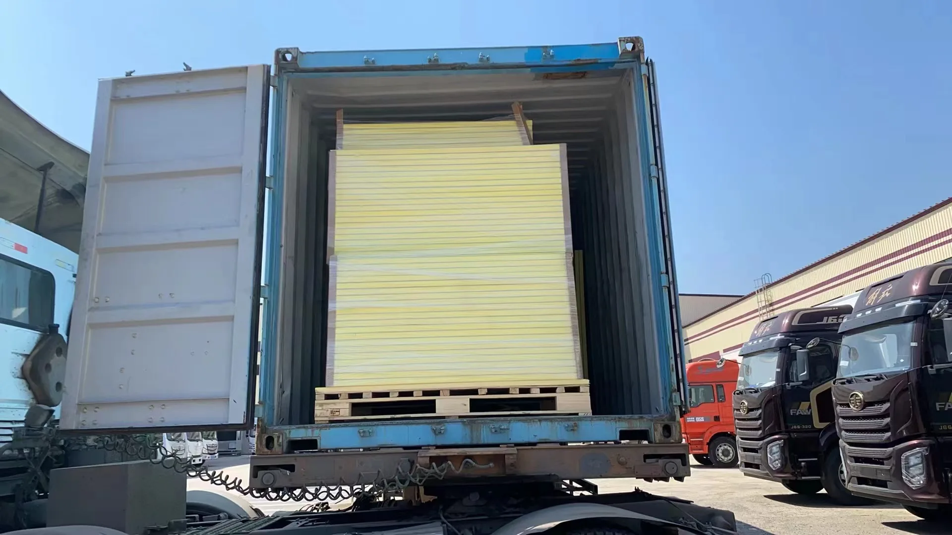 Fiberglass PIR Foam FRP Sandwich Panel for Oil Refineries Chemical ...
