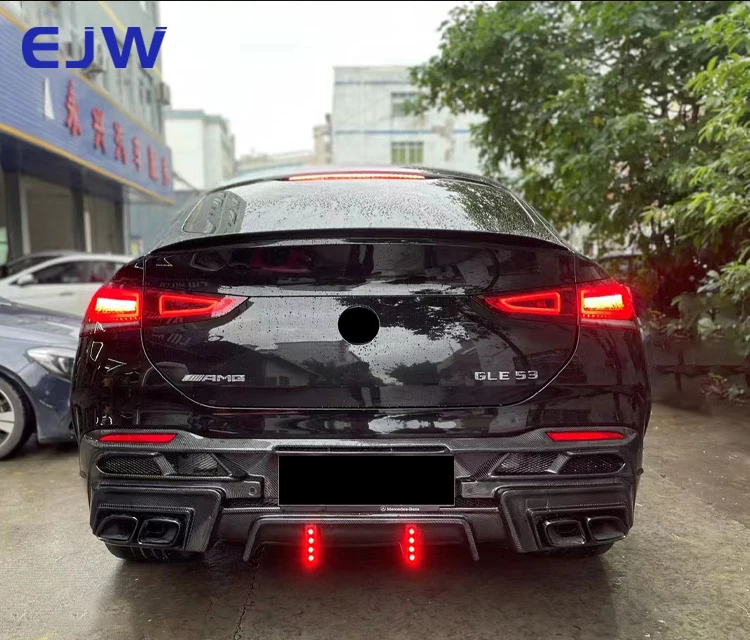 Ld Style Front Lip Rear Diffuser Car Spoilers Car Bumpers For Merceds ...