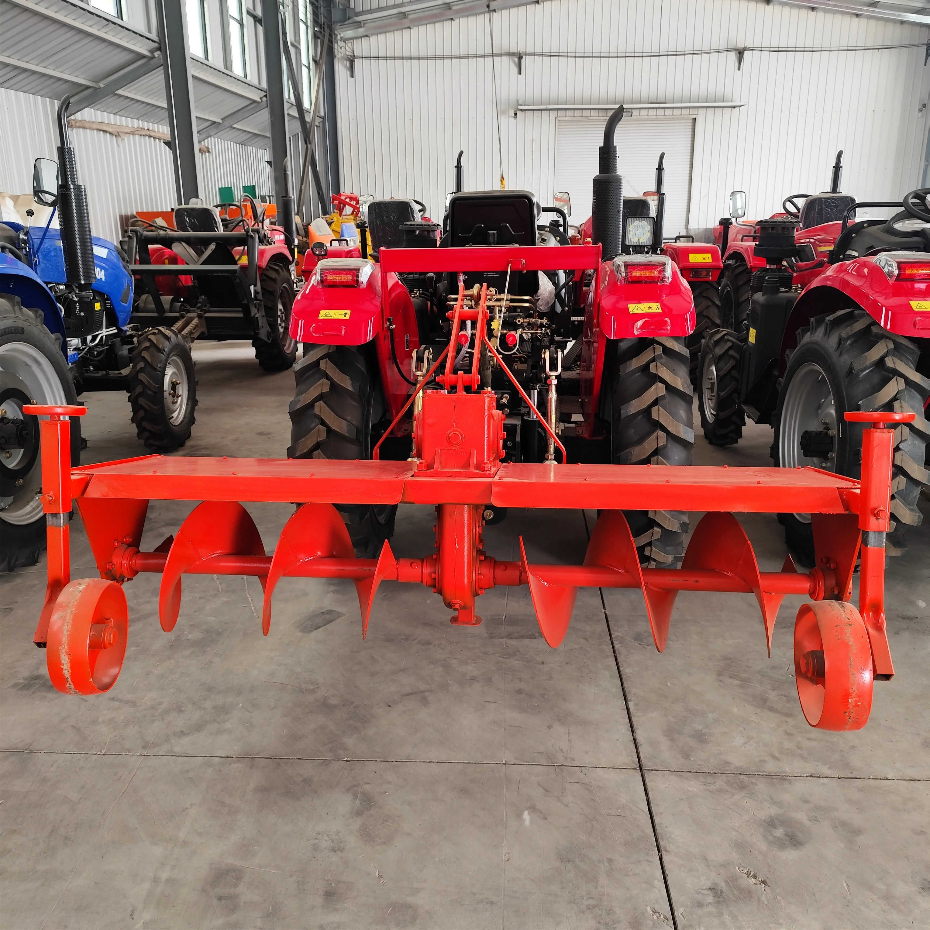 Tractor Disc Trencher For Land Backfilling Efficient Machine For Land ...