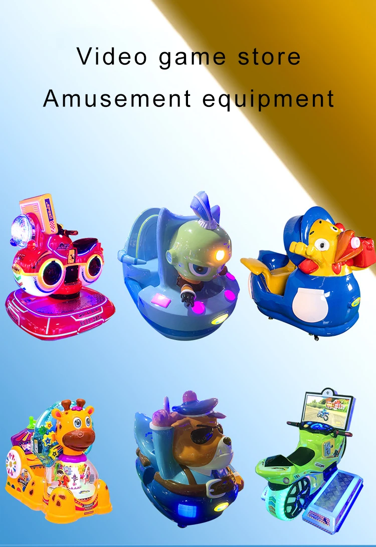 Popular Playground Shopping Mall Coin Operated Kiddie Rides Car Game ...