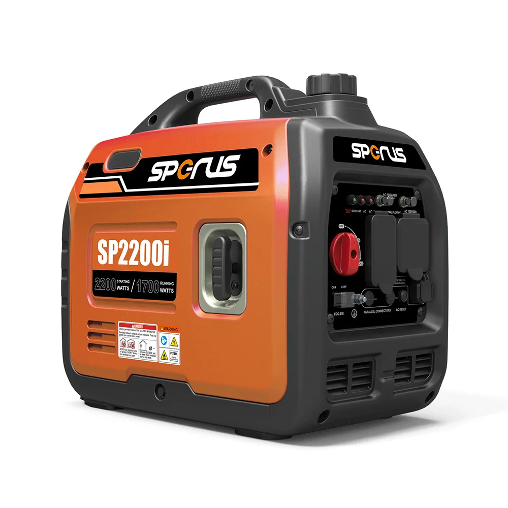1.7kw 2.2kw Mini Portable Generators Inverter Powerful Gasoline ...
