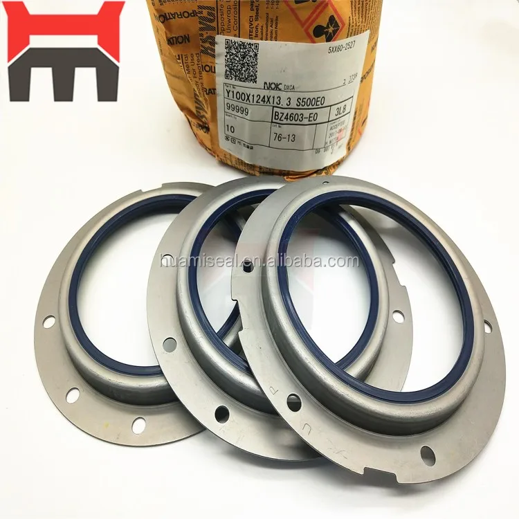 Me240010 Oil Seal Excavator Mitsubishi 6d34 Bz4603e Crank Shaft Rear ...