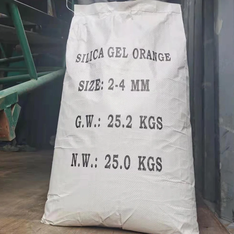 Silica Gel Type A Orange Color Indicator Desiccant 2-5mm Absorbing ...