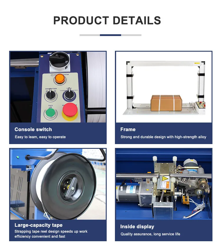 Carton Box Banding Machines Tying Packages Machinery Food Industries ...
