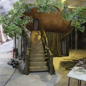 House Artificial Plants Kids Plastic Tree Banyan Tree - Buy Artificial ...