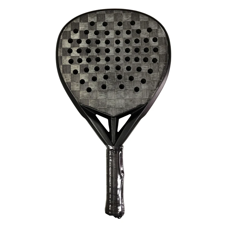 Powerful New Material 18k Carbon Silver Padel Rackets with Anti ...