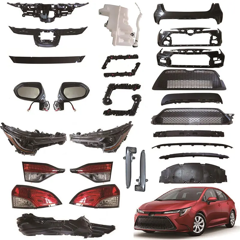 For Toyota Corolla 2020-2021: Front Bumper, Grill, Tail Light ...