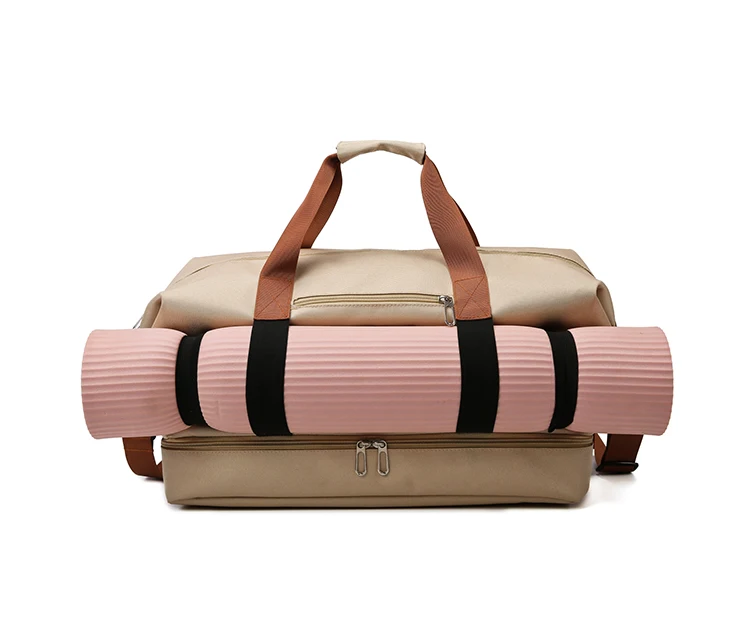 Canvas Weekender Duffle Backpack Bag Travel Bag Large Capacity Gym Bags ...