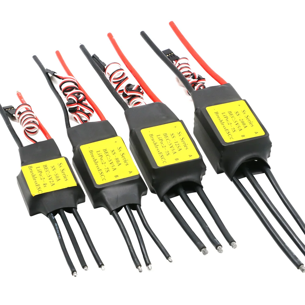RC ESC - High Performance Brushless ESC for Drones & Helis