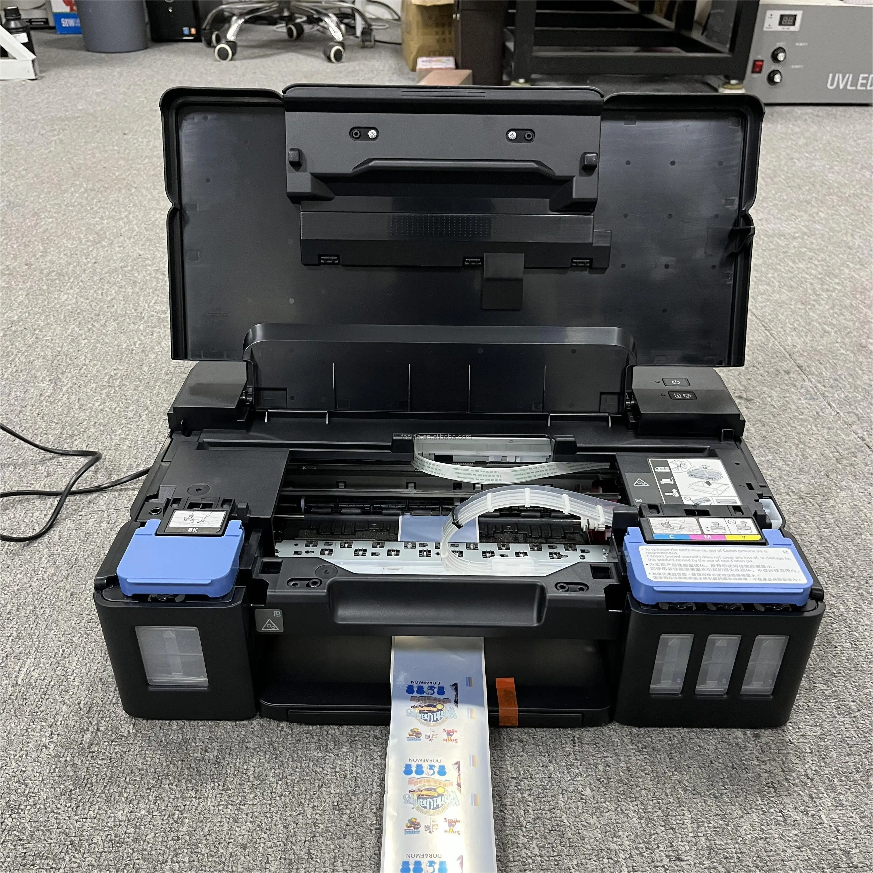 Fosida Newly Design A4 Size Inkjet Sticker Label Printing Machine ...