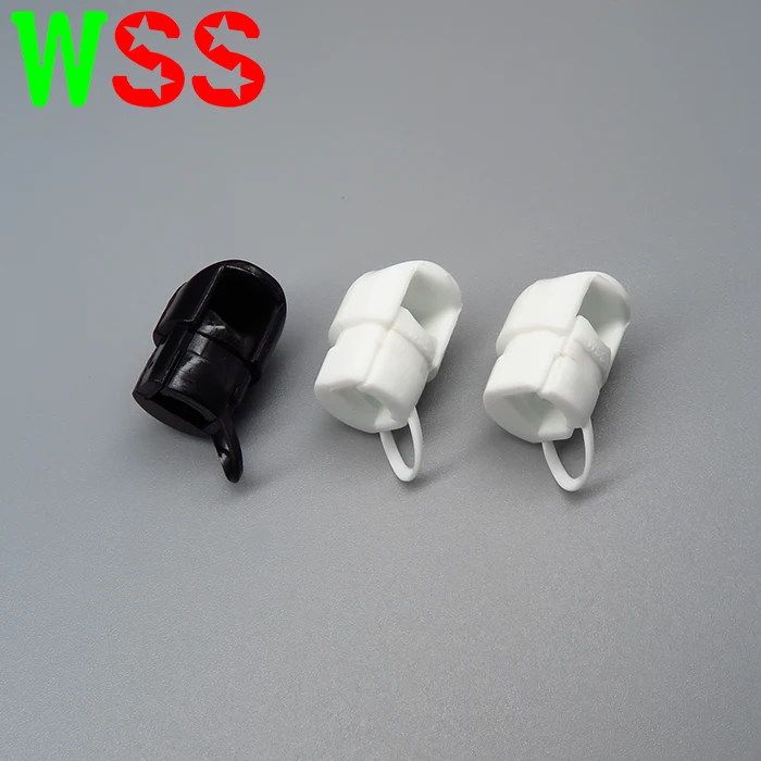 WSS Right Angle Strain Relief Bushing Nylon Plastic Wire Cable Clamp ...