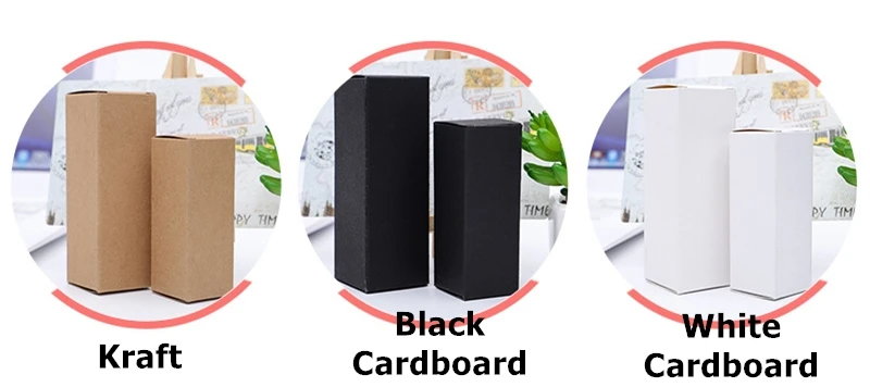 Kraft Paper Cardboard Boxes for Essential Oil Packaging