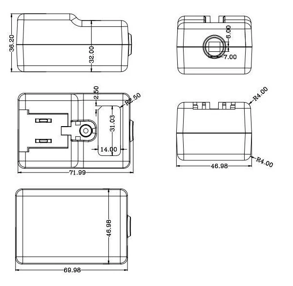 Wall-mounted Power Adapter With A Single Output 100 -240 Vac Universal ...