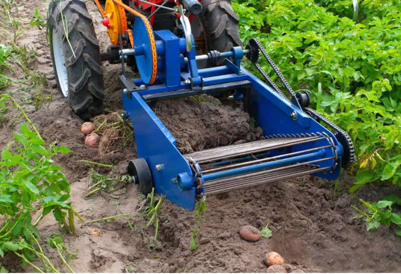 Agricultural Machinery Sweet Potato Harvest Plought Cassava Machine ...