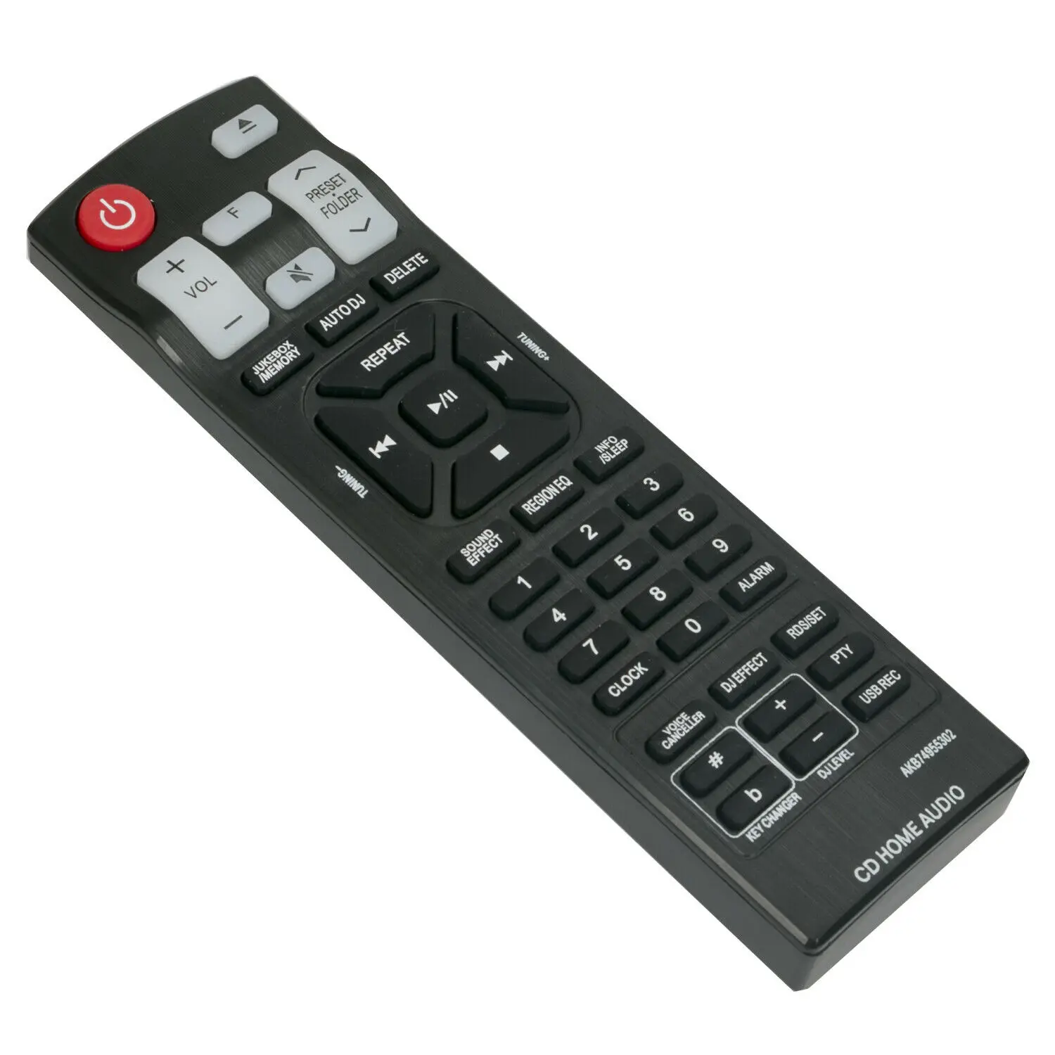 AKB74955302 Replace Remote Control Fit for LG Hi-Fi CD Home Audio ...