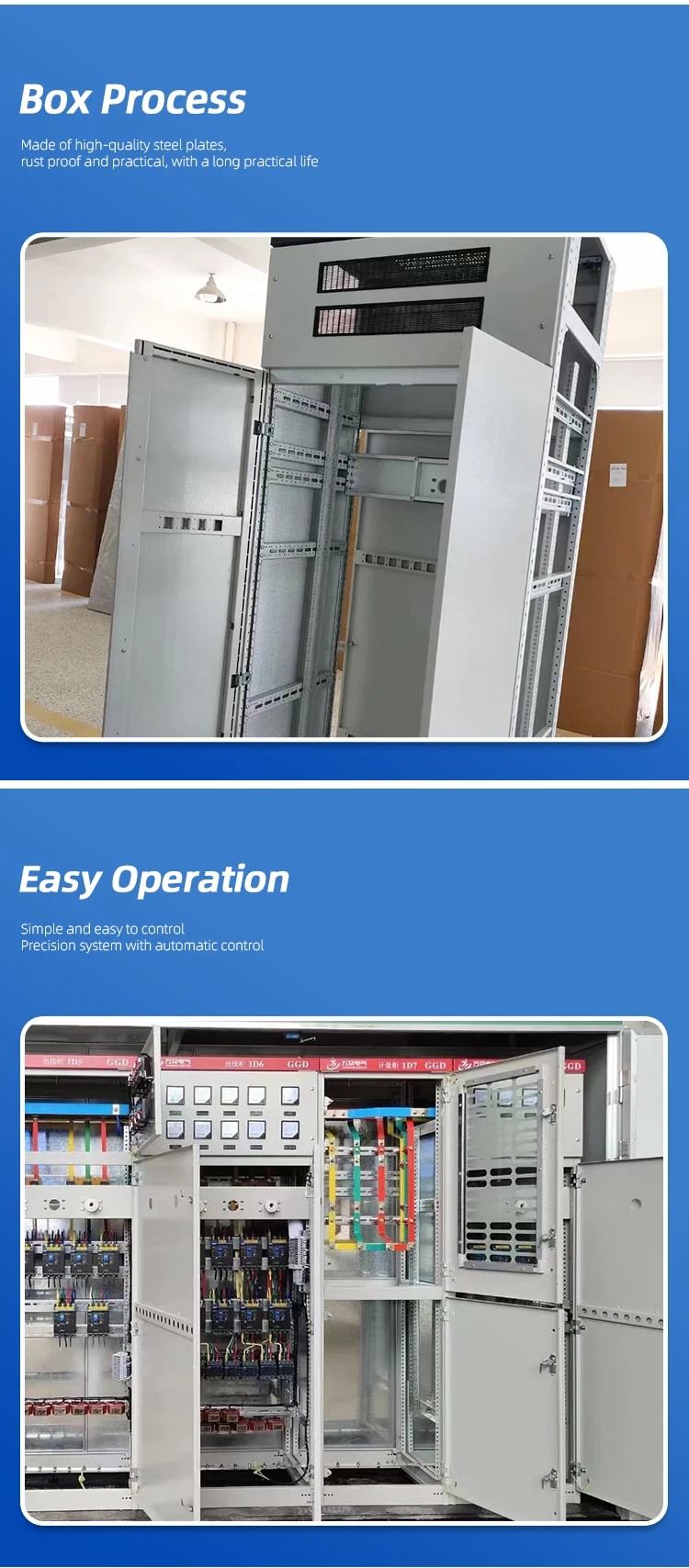 Ggd Distribution Cabinets Power Distribution Box Switch Cubicle Control Cabinet Inlet And Outlet ...