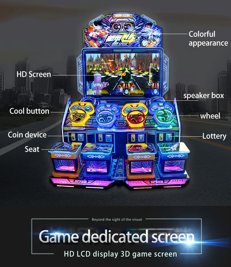 Car Racing Simulator Cockpit Full Driving School Simulator Racing Game ...