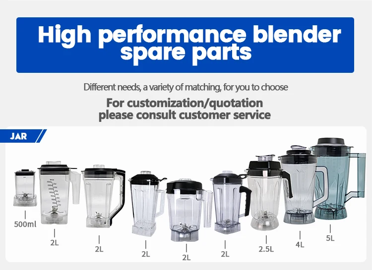 2000ml Mixer Parts For An Oster Drinking Jug Blender - Buy Silver Crest ...