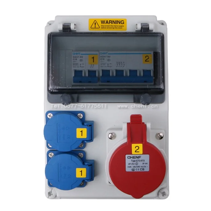 IP66 Waterproof Power Distribution Board for European Use