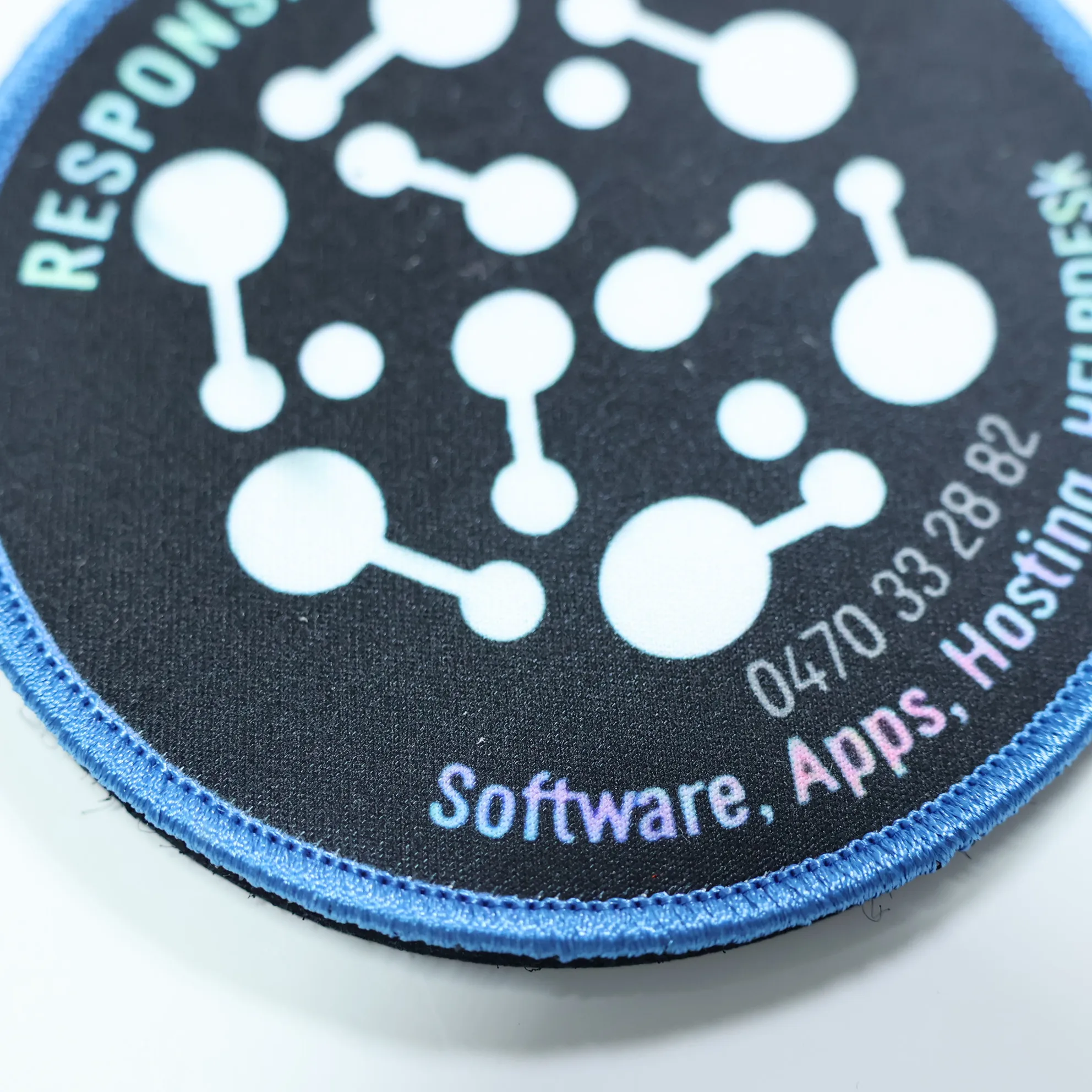 Custom High-definition Printing Embroidered Heat Transfer Patches ...