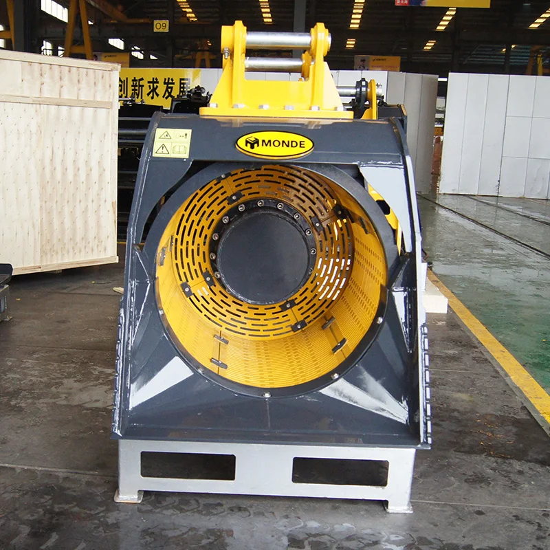 MONDE Mini Rotary Screening Bucket for Excavators - 610MM Diameter ...