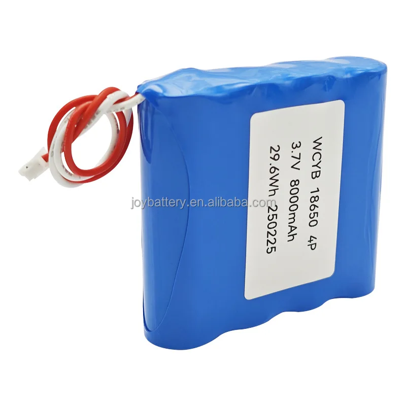Rechargeable 18650 4S2P 14.8V 4000mAh 4400mAh 5200mAh Lithium Ion ...