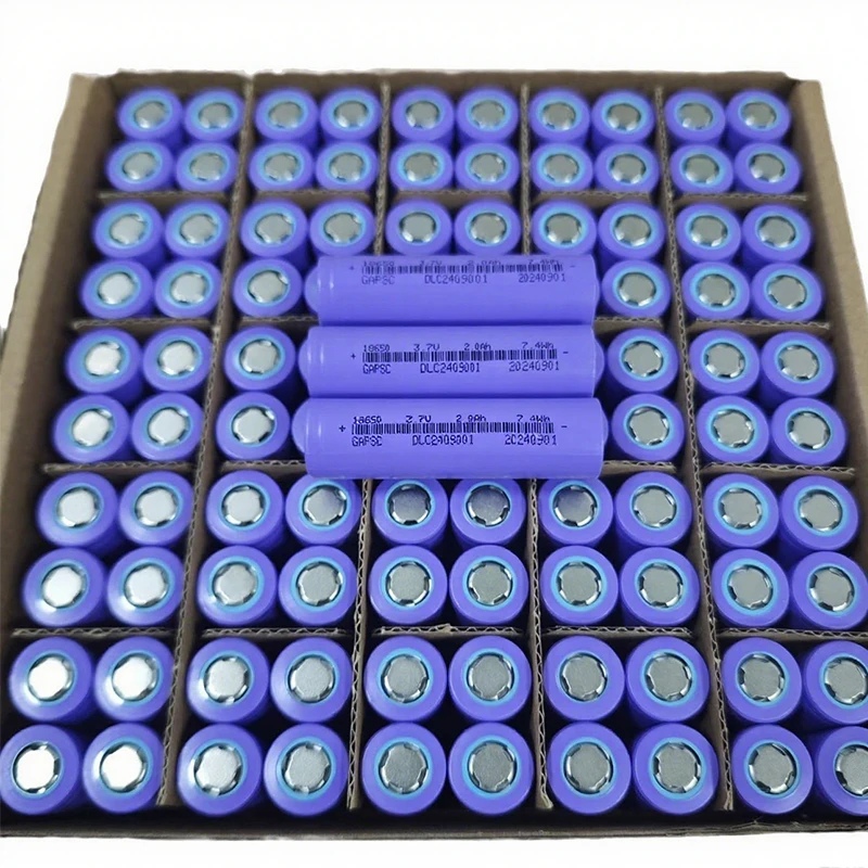 GH High-Performance 18650 2000mAh 3C Liquid Battery 3.7V-4.2V 2000 ...