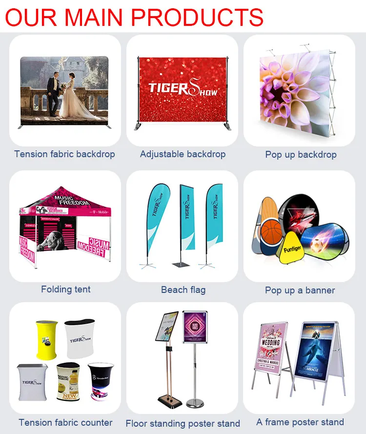 Retractable Roll up Poster Banner Stand - Portable & Durable