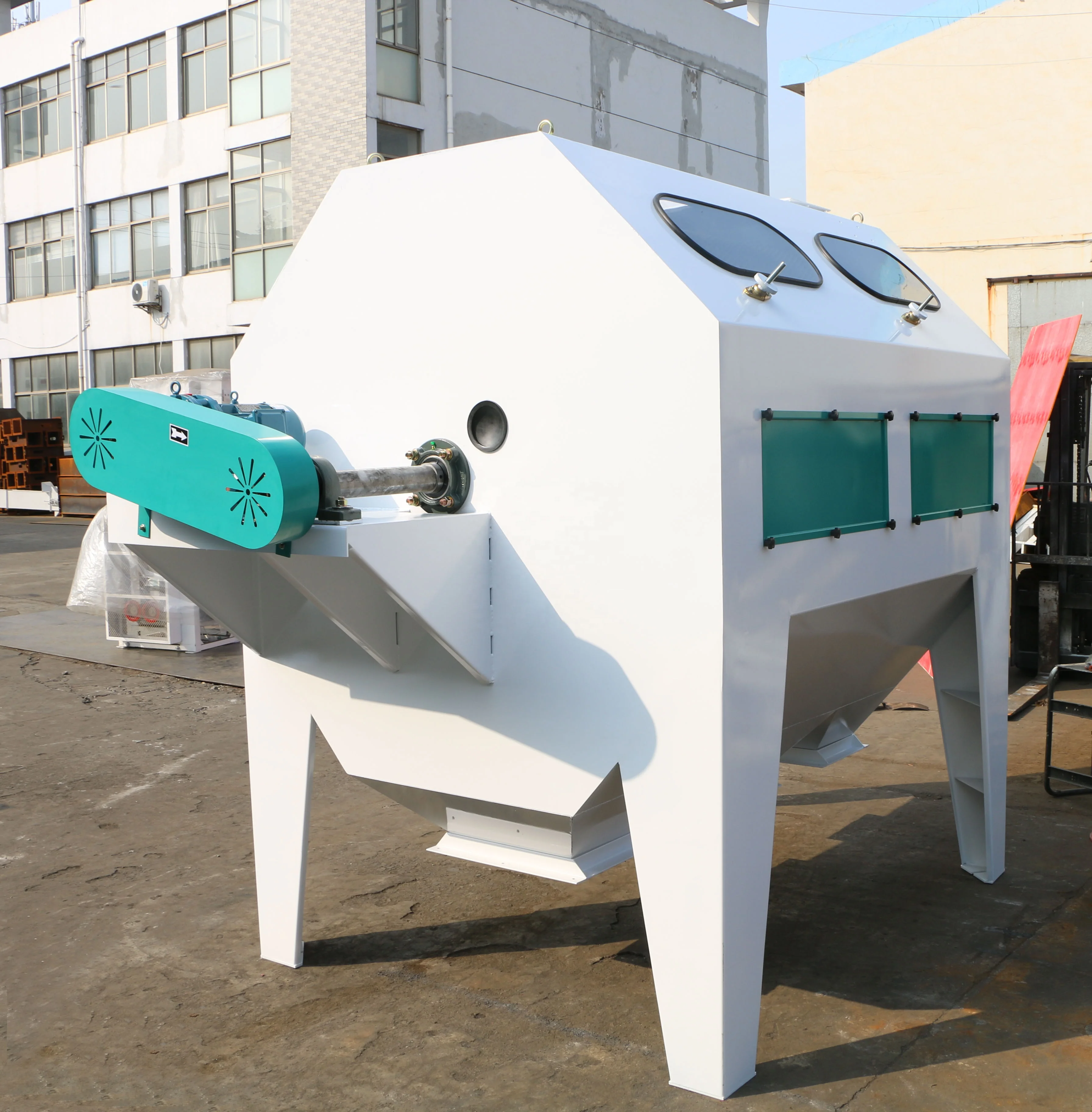 Oat Barley Cutting Machine Oat Flakes Grain Processing Equipment Line ...