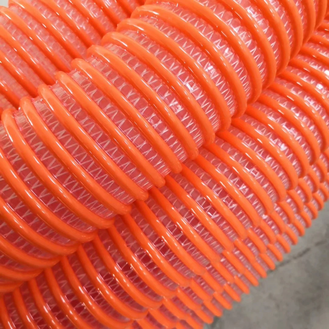 Plastic Pvc Heavy-duty Spiral Corrugated Suction Hose 3 4 5 6 8 10 Inch ...