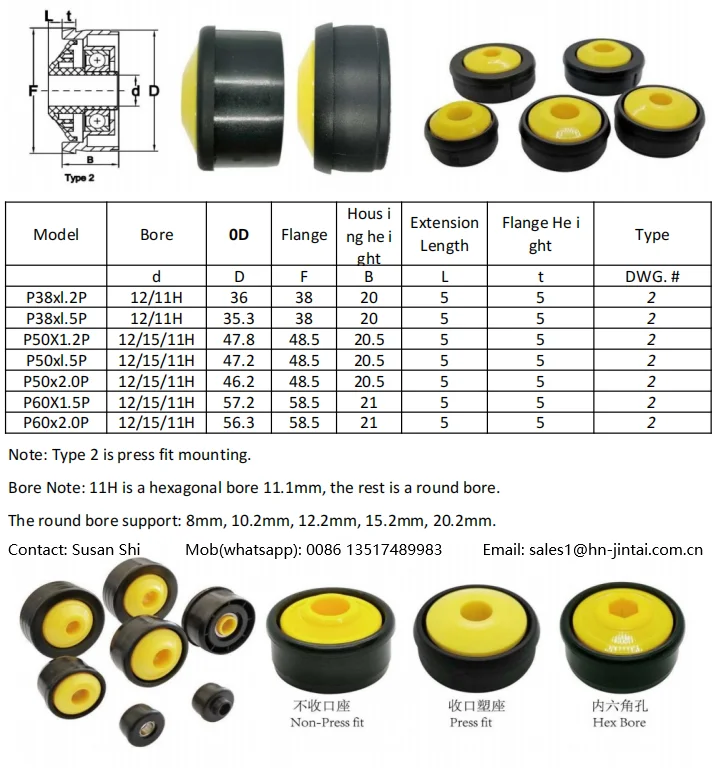 Galvanized Steel Roller Bearing End Cap for Conveyor Tubes