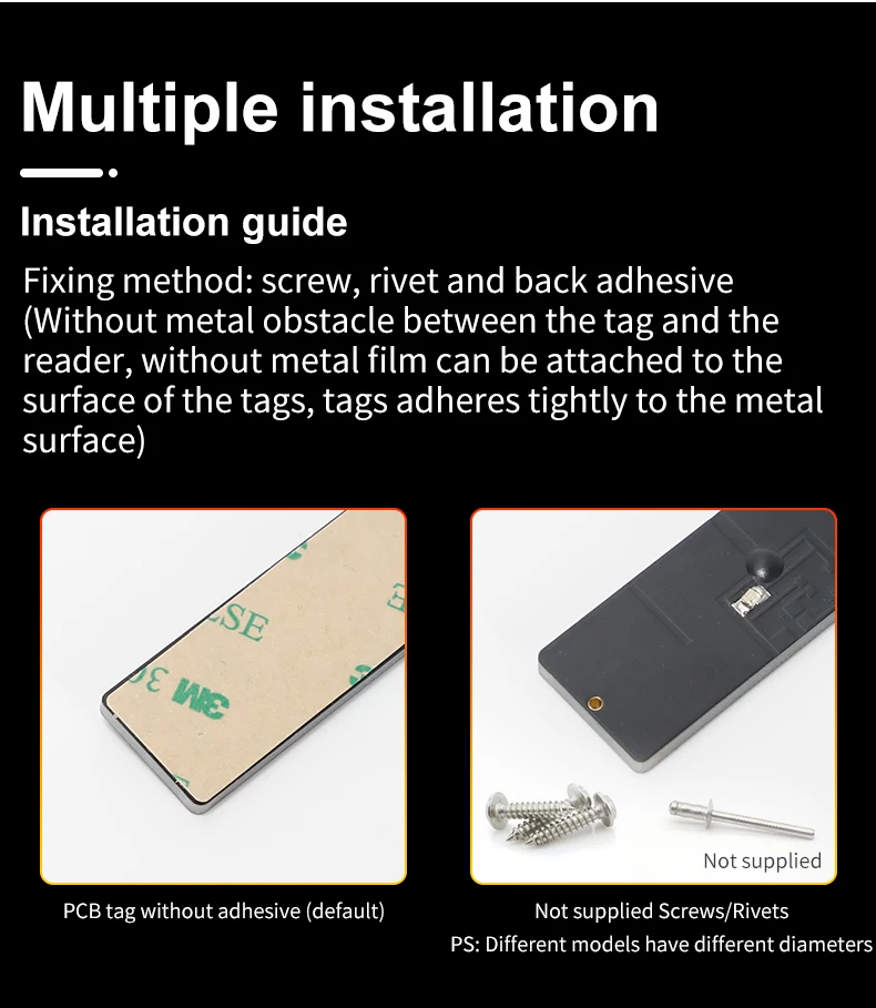 EPC GEN2 Passive RFID Tags with LED Light for Asset Management