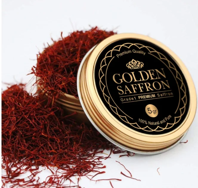 Zaran Saffron 2g - Premium Spanish Saffron in Metal Tins