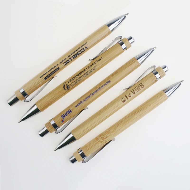 Wholesale Promotional Cheap Environmental Eco Friendly Bamboo Pen with Logo