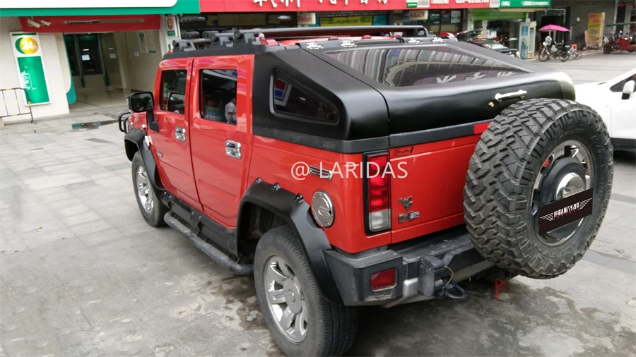 FRP Material Rigid Back Italic for Hummer H2 SUT Tonneau Cover