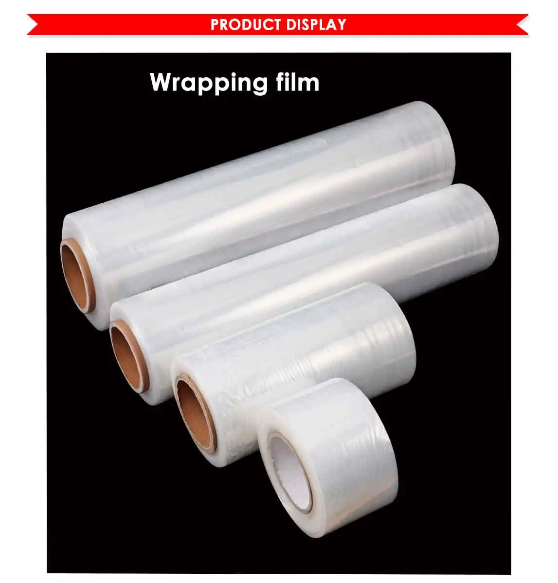 Foska PE Wrapping Film - High Quality for Packing & Palletizing