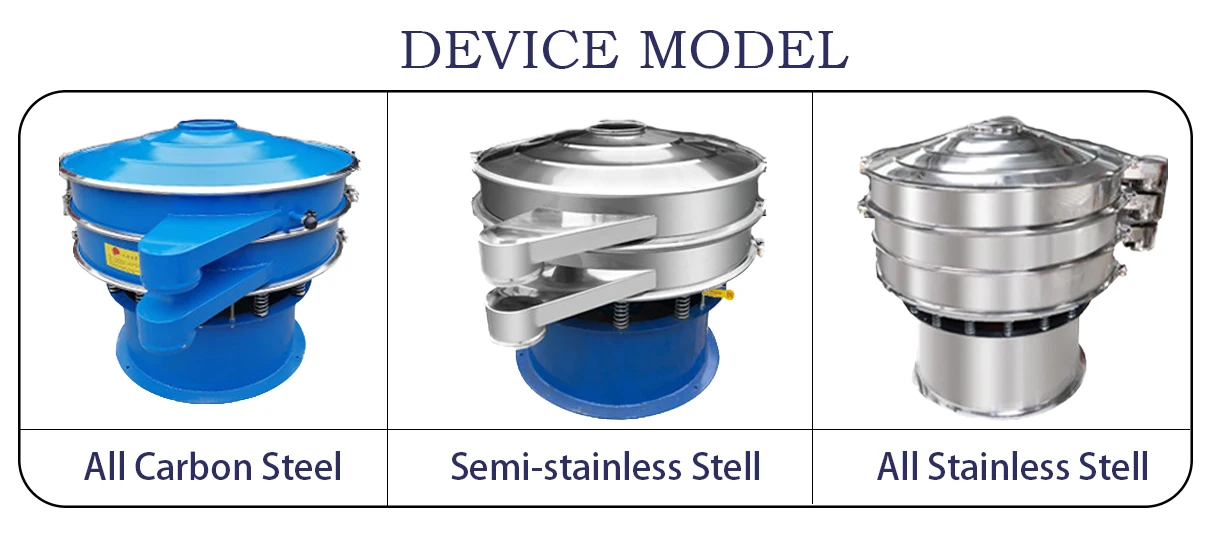 High Efficiency Industrial Vibrating Sieve Sifter New Stainless Steel ...