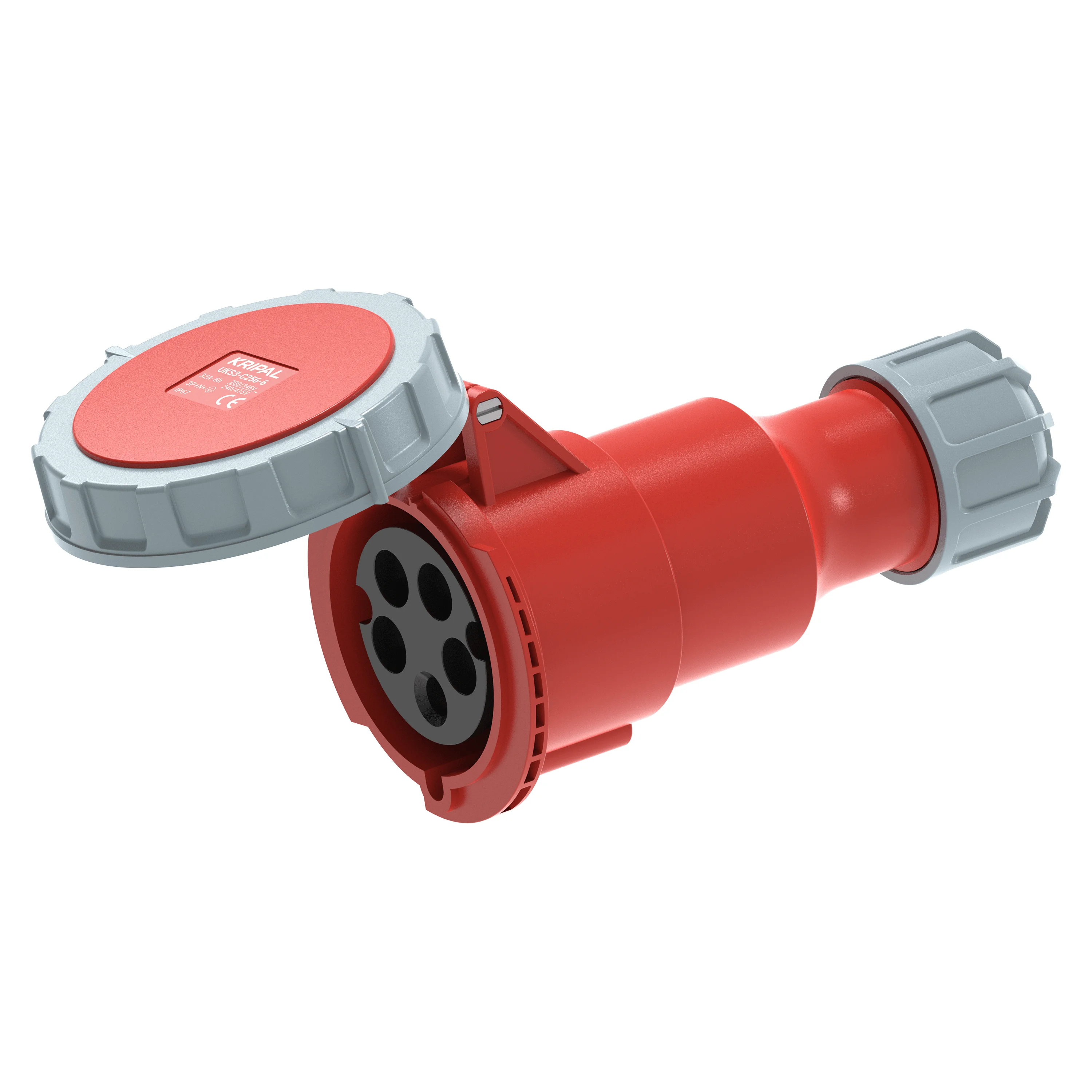 Kripal 32a Female Electrical Connector 3p+e 5p Ip67 Cee Connector 400v ...
