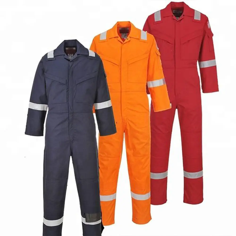 Factory Supply Fire Resistant Frc Fr Flame Retardant Coverall - Buy ...