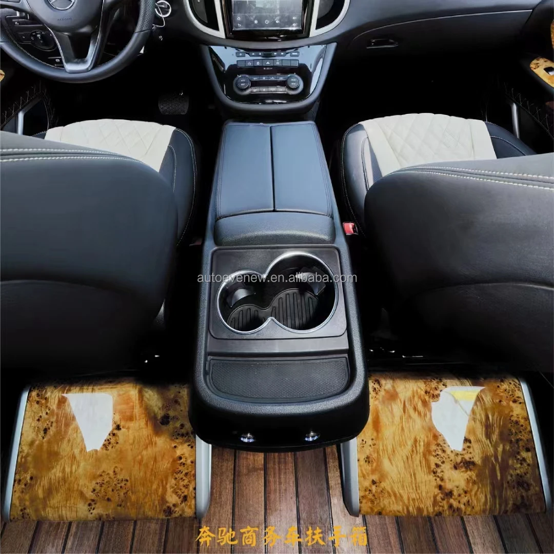 Luxury Car Center Console Armrest Storage Box with Fridge