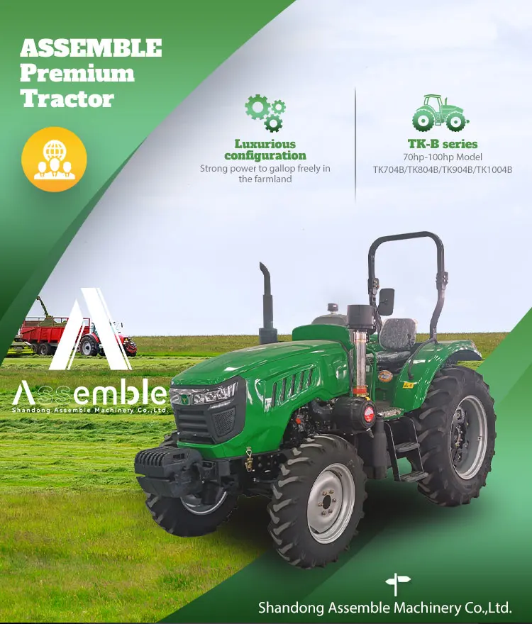 Multifunction Agricolas 4wd Farmer Tractores Compact Agriculture ...