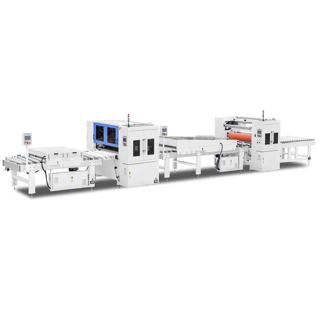Machines Laminating Automatic Adhesive Film Coating Machinewoodworking ...