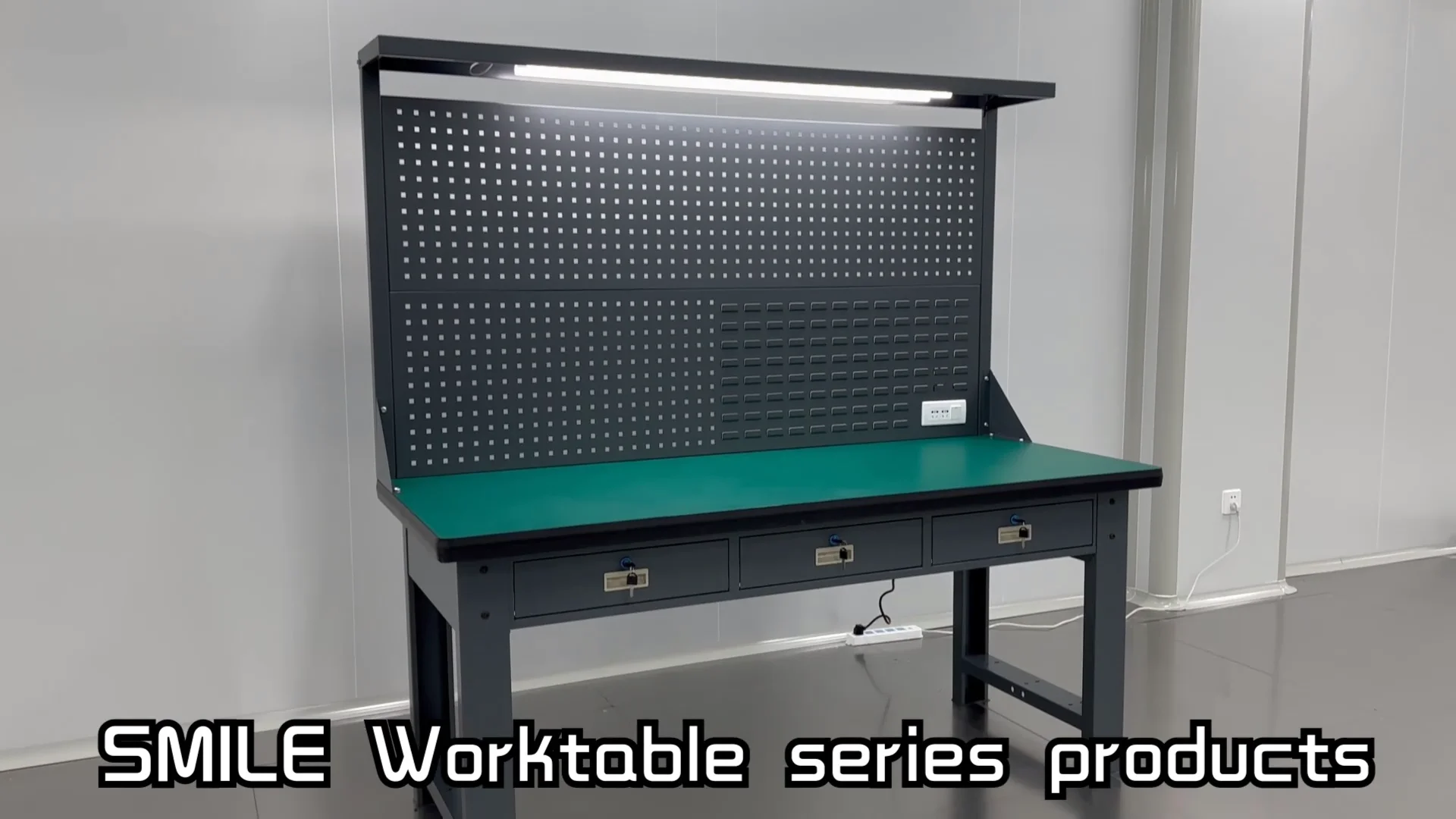 Smile Heavy Duty Workbench With Drawers Custom Tool Workbench Workshop Garage Workbench - Buy ...