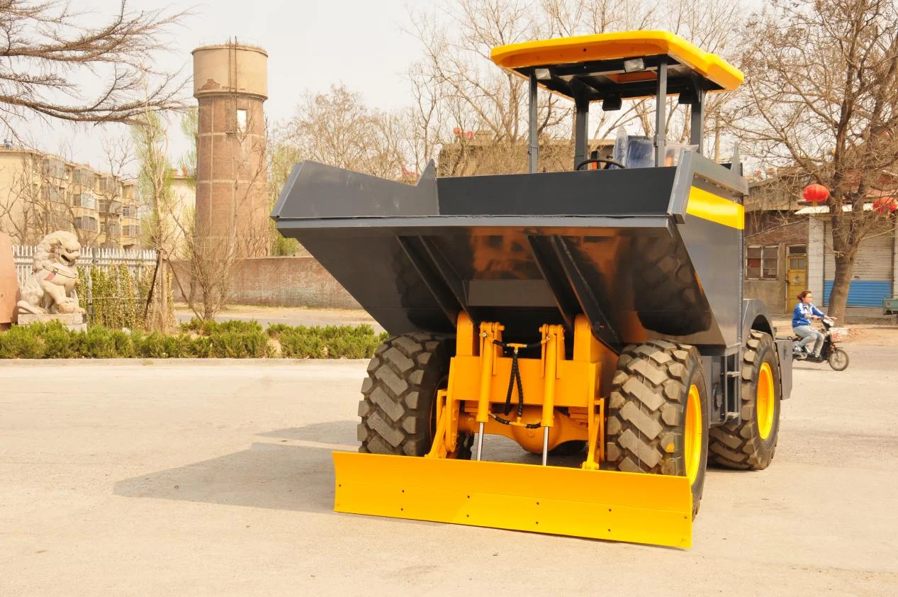 180 Degree Rotary Hopper Dumper 4ton Mini Dumper Tipper Self Loading ...
