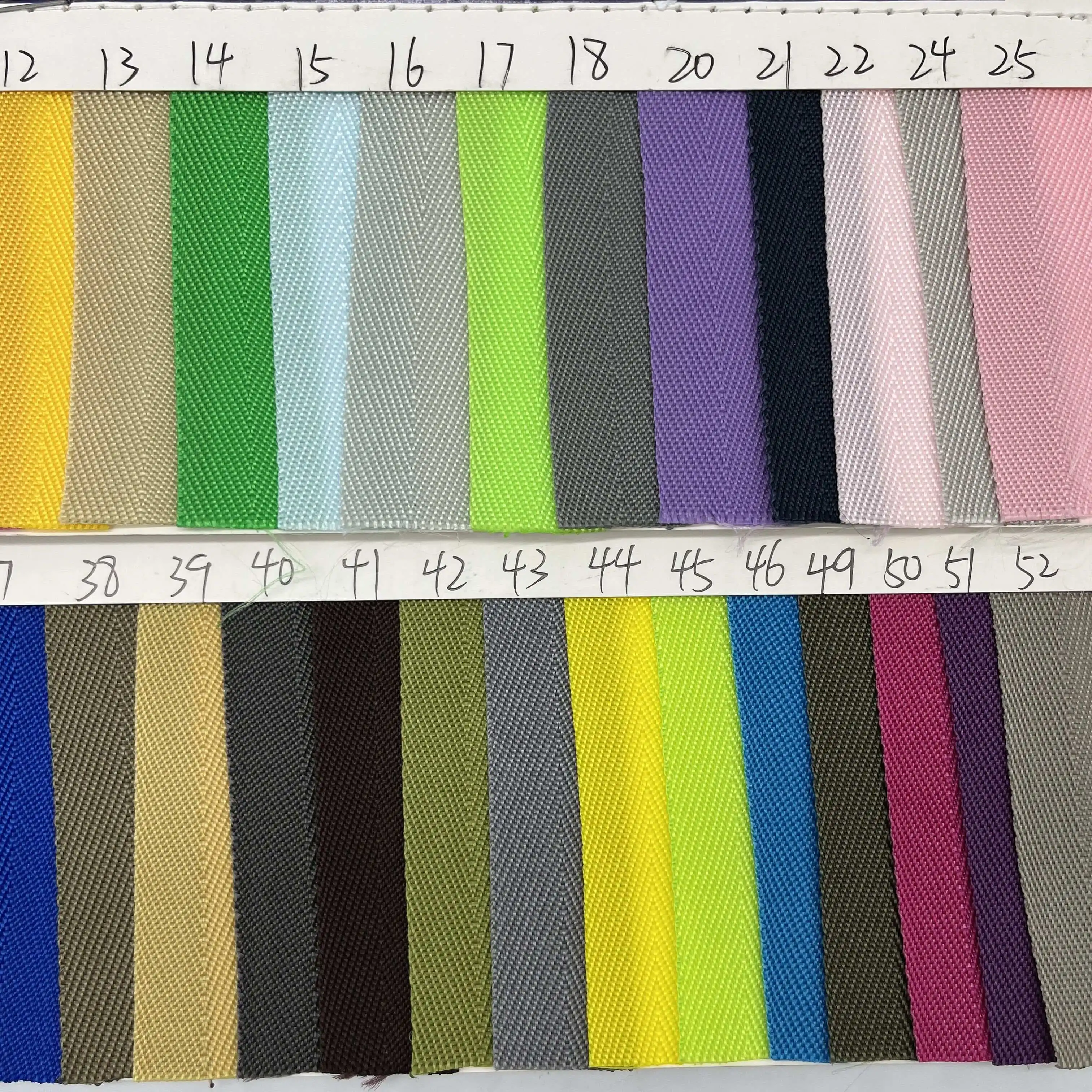 Custom Herringbone PP Bag Strap Webbing Fold Over 2CM 2.2CM ...